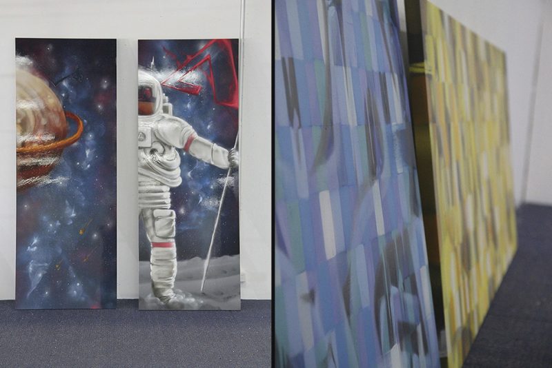 Custom Laminate Tables - Graffiti Artist Melbourne