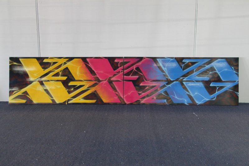 Custom Laminate Tables - Graffiti Artist Melbourne