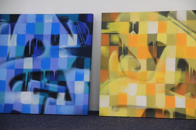 Custom Laminate Tables - Graffiti Artist Melbourne