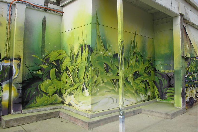 Green Graffiti - Graffiti Artist Melbourne