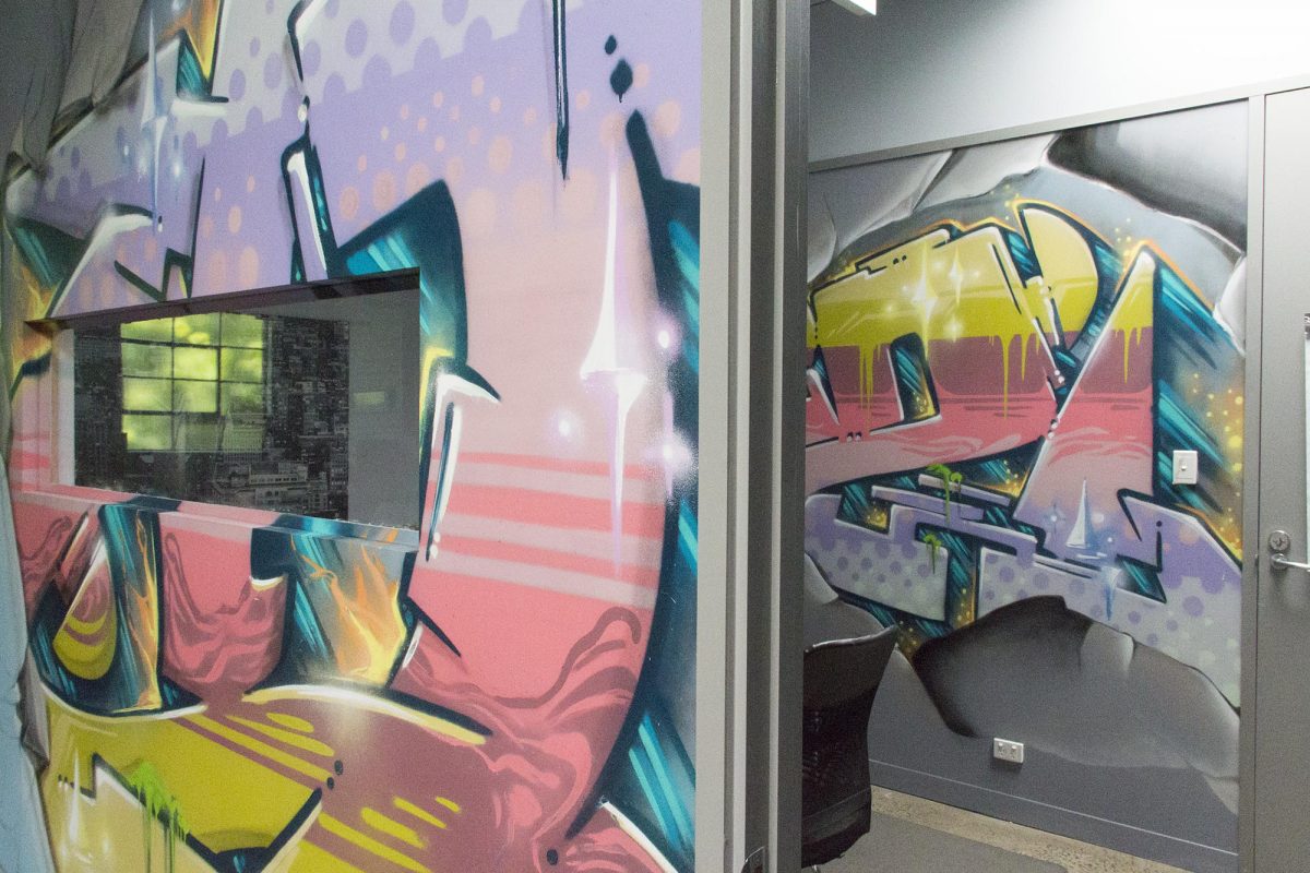 Project Friday Office Interior - Graffiti Artist Melbourne