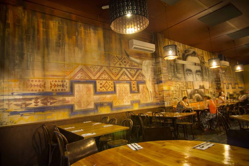 Mexican Restaurant Interior Wall Art - Set It Off Decor