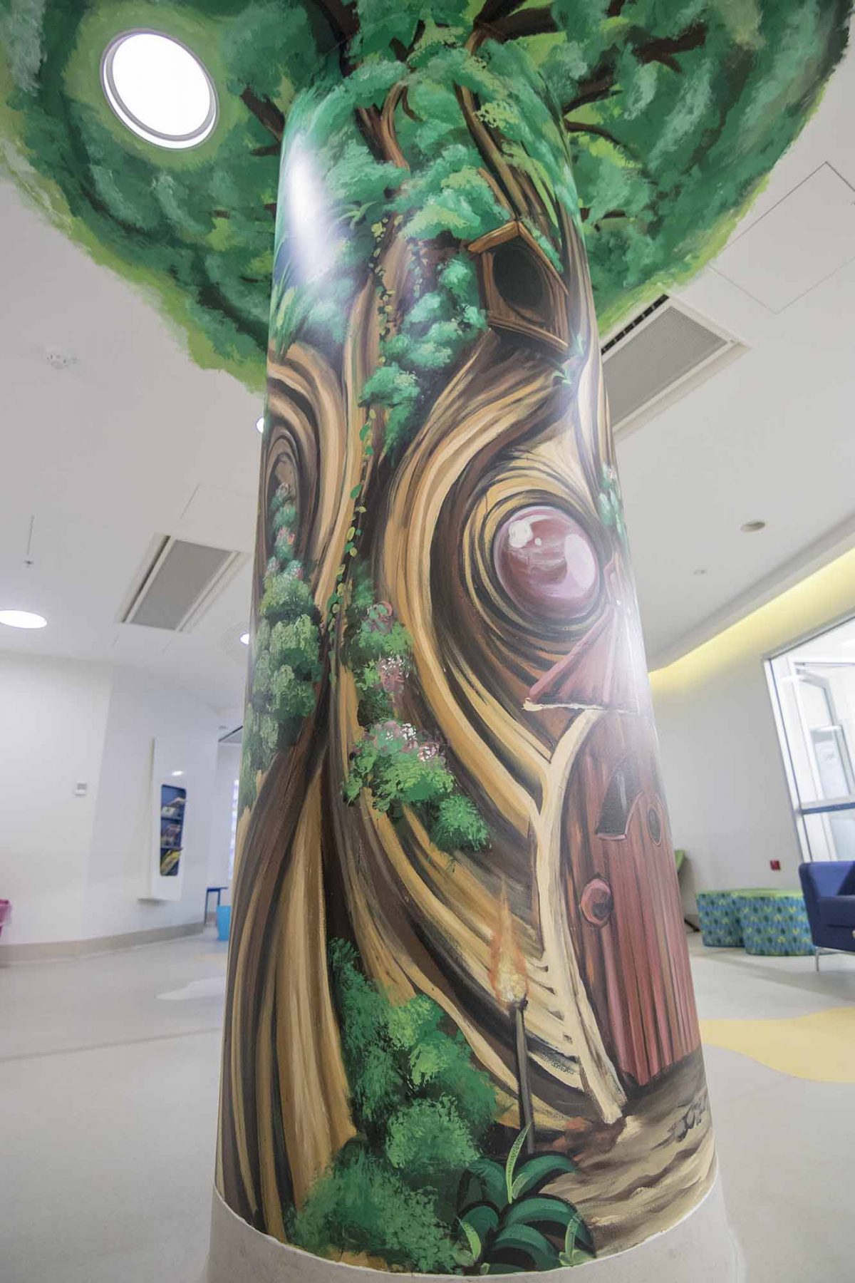 Monash Radiology Mural - Set It Off Graffiti Artist For Hire
