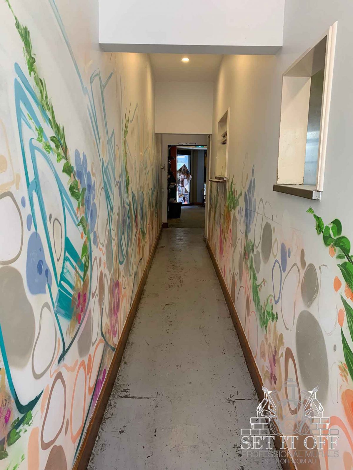 Facade Wall Art and Graffiti Thoroughfare - Graffiti Artist Melbourne