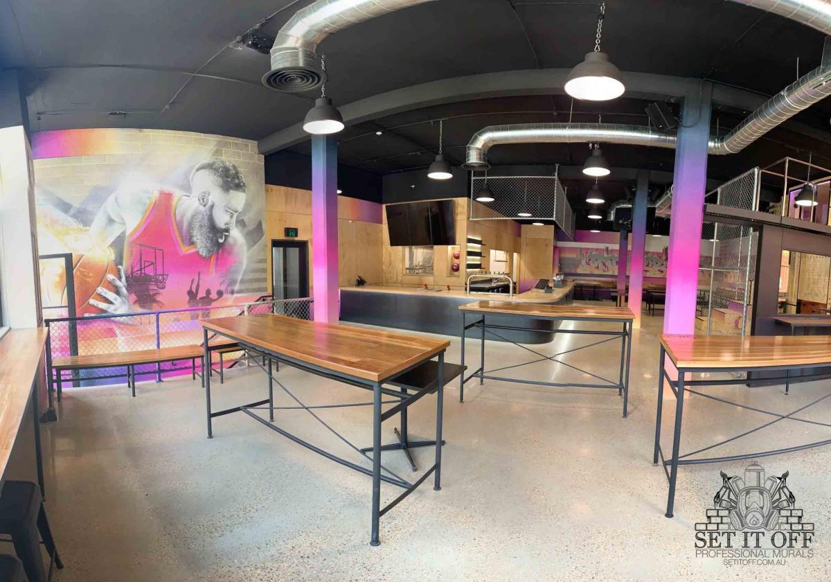 Full Fit Out Interior - Dribbles - Graffiti Artist Melbourne