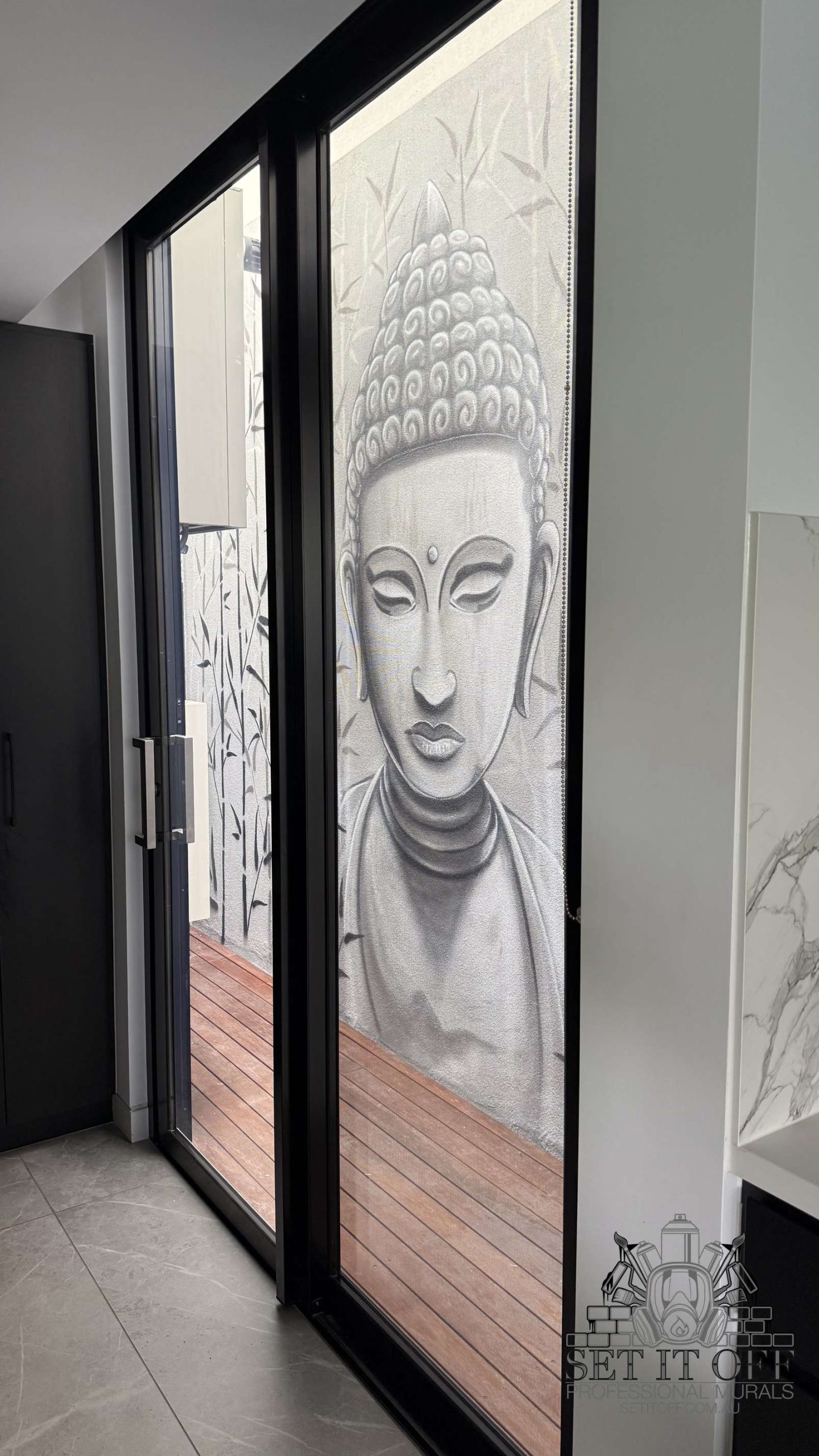 Buddha Mural - Graffiti Artist Melbourne
