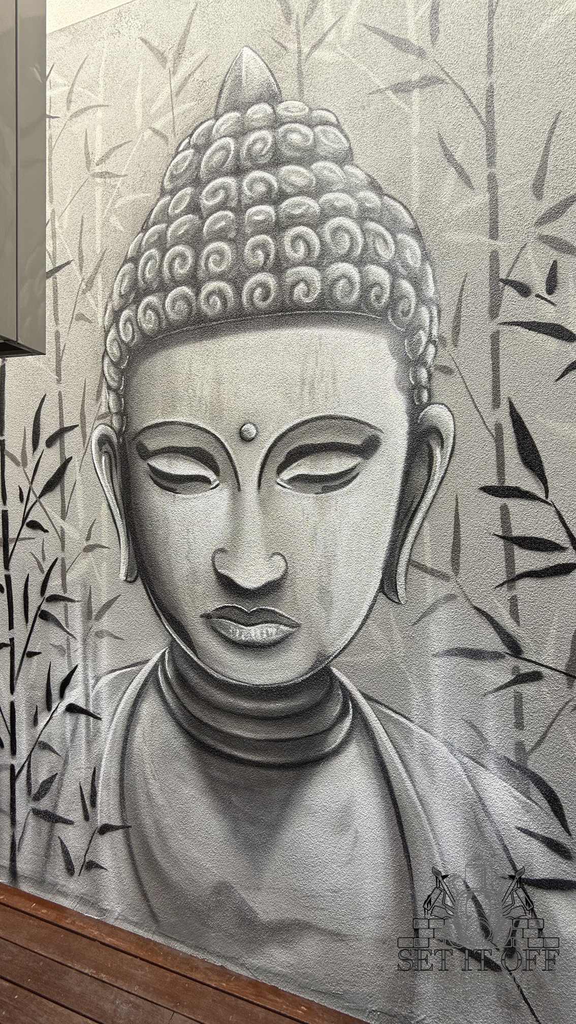 Buddha Mural - Graffiti Artist Melbourne